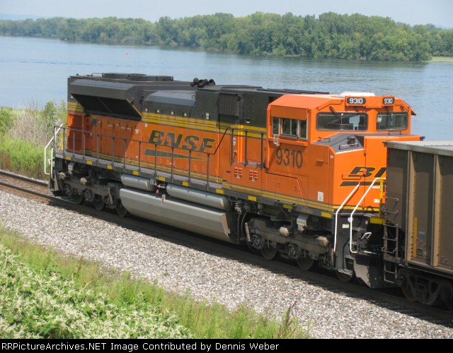 BNSF 9310 CP's River Sub.